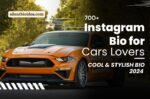 700+ Stylish Instagram Bios for Car Lovers: Best Car Lover Ideas 2024