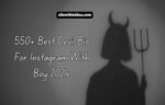 550+ Best Devil Instagram Bio & Captions Ideas for Devil Boys 2024