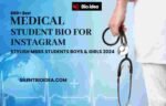 800+ Creative Instagram Bio for Medical Students & Future Doctors